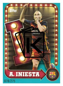 fotbalová kartička 2025-26 Topps Team set FC Barcelona Name in Lights ...