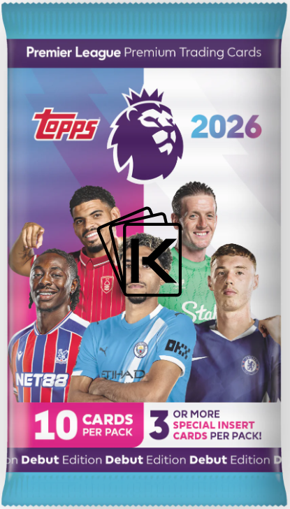 2025-26 Topps Premier League Box (28 balíčků) :: Kartičkárna