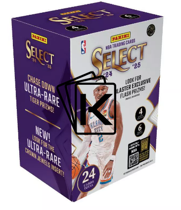 2024-25 Panini Select Basketball Blaster Box :: Kartičkárna