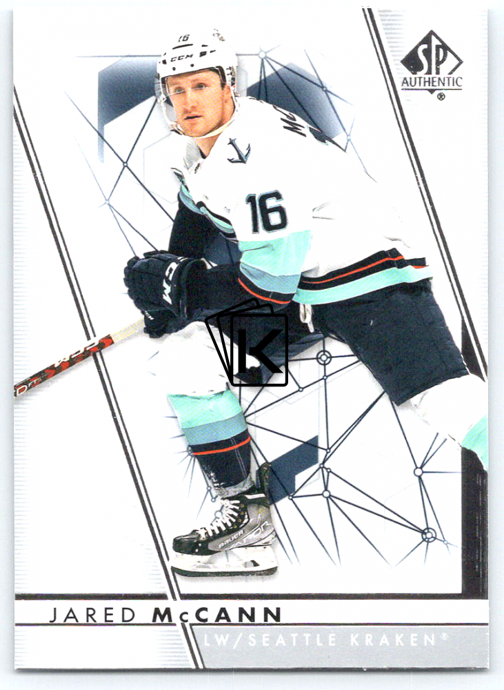 2022-23 Upper Deck SP Authentic 51 Jared McCann - Seattle Kraken ...