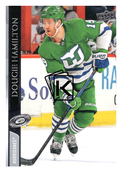 2020-21 UD Series One 32 Dougie Hamilton - Carolina Hurricanes ...