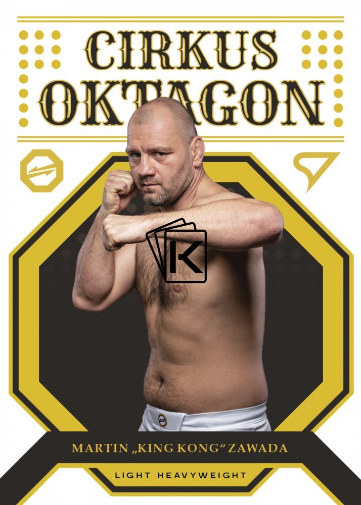 2022 Sprotzoo Oktagon MMA Cirkus Oktagon CO-35 Martin Zawada :: Kartičkárna
