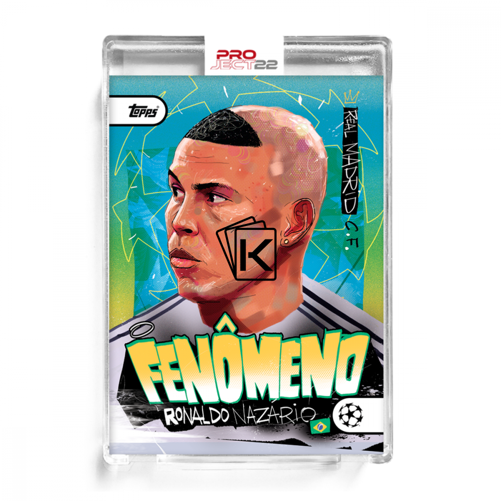 Fotbalová kartička Topps Project 22 Project 22 Fenomeno Ronaldo by Dan ...