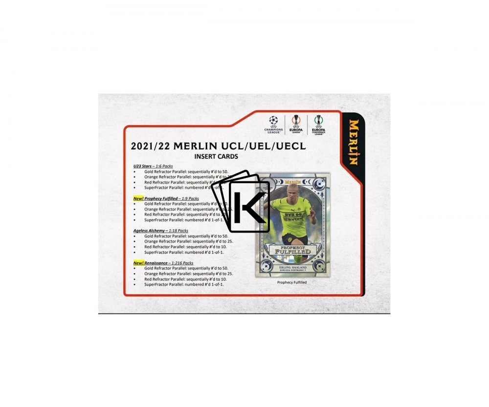 2021-22 Topps Merlin Chrome Hobby Box :: Kartičkárna