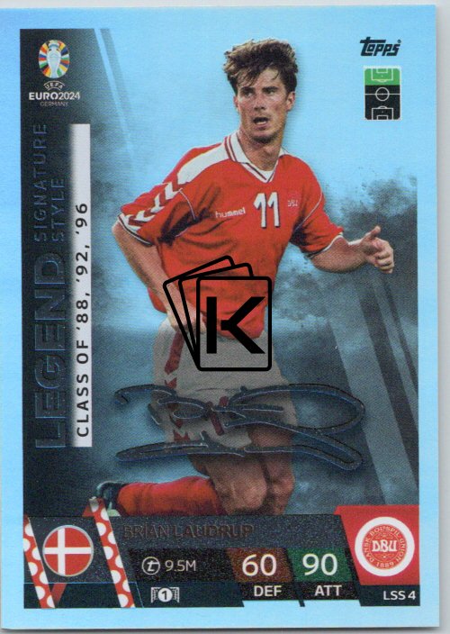 fotbalová karta Topps Match Attax EURO 2024 Legend Signature Style LSS4 ...