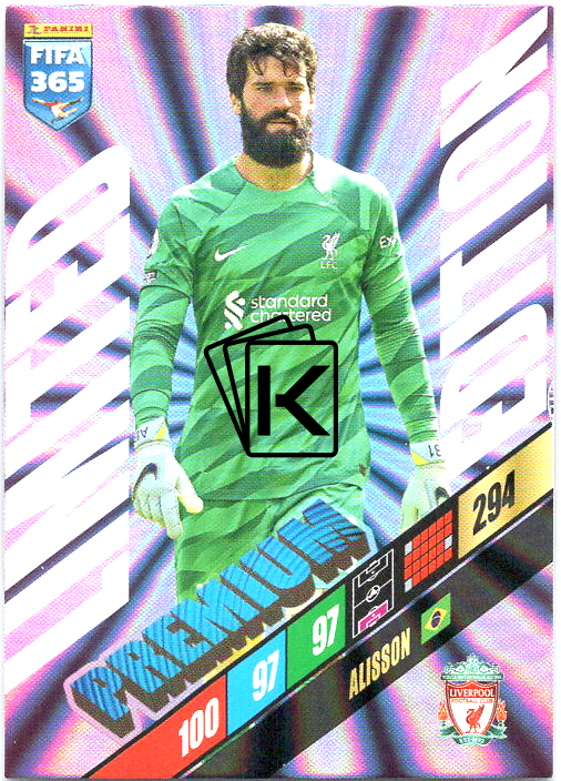 fotbalová karta Panini FIFA 365 2024 Adrenalyn XL LEP-A Alisson ...