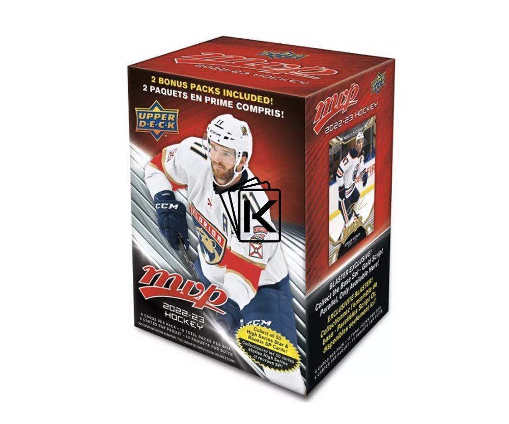 2022-23 Upper Deck MVP Hockey Blaster Box :: Kartičkárna