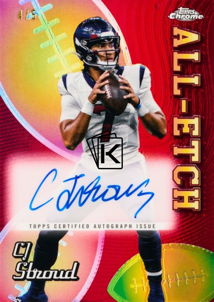 2024 Topps Chrome Football Hobby Box :: Kartičkárna