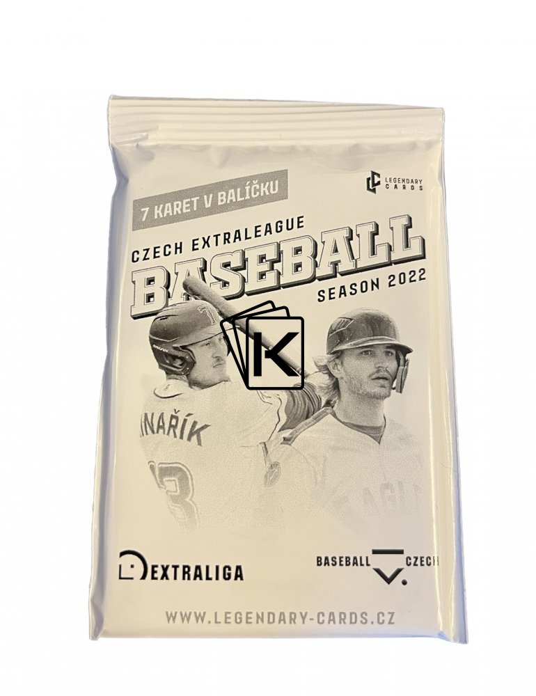 2022 Legendary Cards Czech Baseball Hobby Balíček :: Kartičkárna