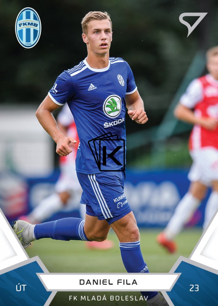 fotbalová kartička 2021-22 SportZoo Fortuna Liga 122 Daniel Fila FK ...