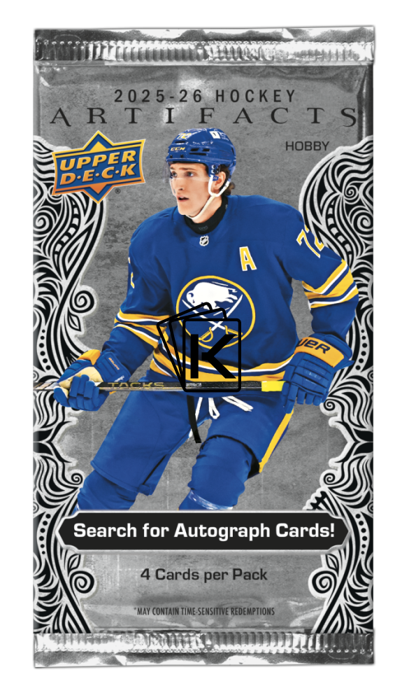 2025-26 Upper Deck Artifacts Hockey Hobby Balíček :: Kartičkárna