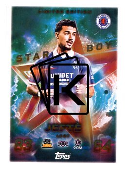 fotbalová kartička 2025-26 Topps Match Attax UCC Starboy Limited ...