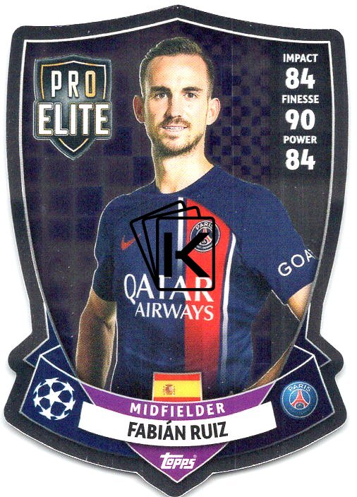 Fotbalová kartička 2023-24 Topps Match Attax UEFA Club Competitions Pro Elite Chrome Shield SH 4 ...