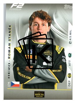 2025 Topps Turbo Attax F1 Invicta Racing F2 Teams 174 Roman Staněk ...
