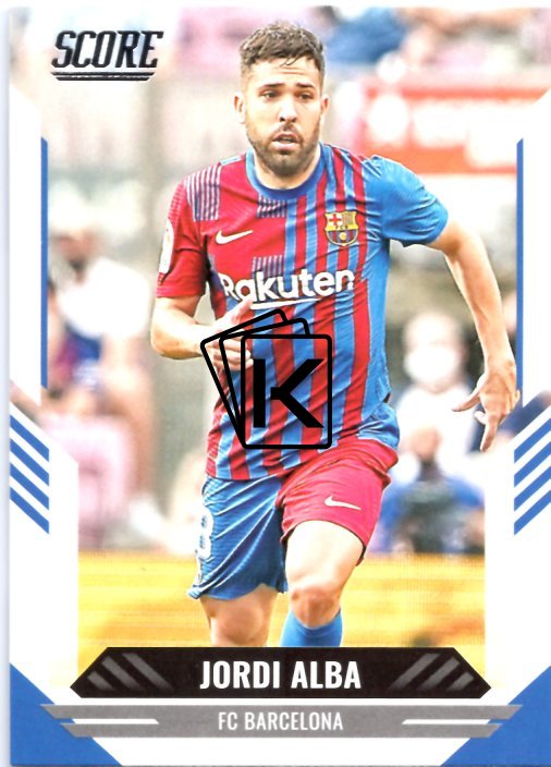 2021-22 Panini Score FIFA 139 Jordi Alba - FC Barcelona :: Kartičkárna