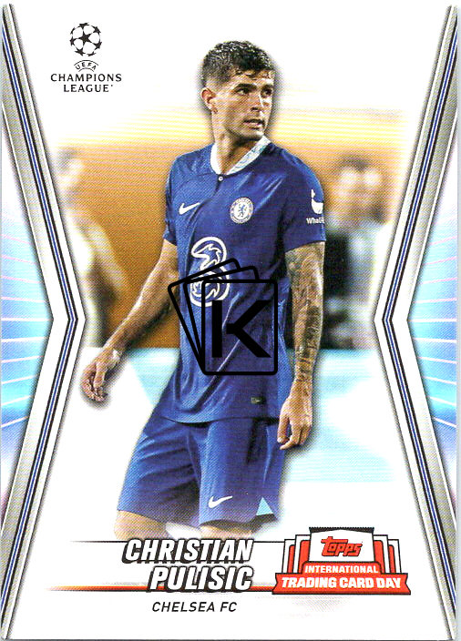 Fotbalová kartička 2022-23 Topps NTCD-7 Christian Pulisic Chelsea FC ...