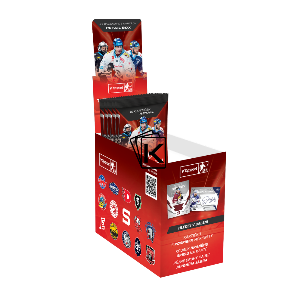 2023-24 SportZoo Tipsport Extraliga Serie 2 Retail Box :: Kartičkárna
