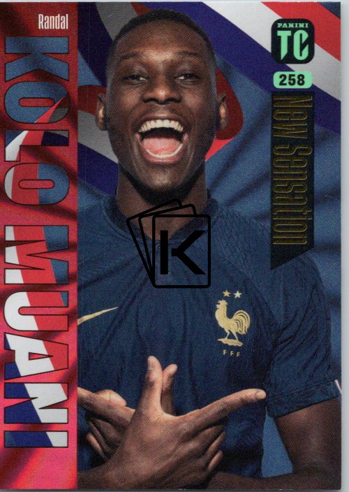 fotbalová karta Panini Top Class 258 Randal Kolo Muani (France ...