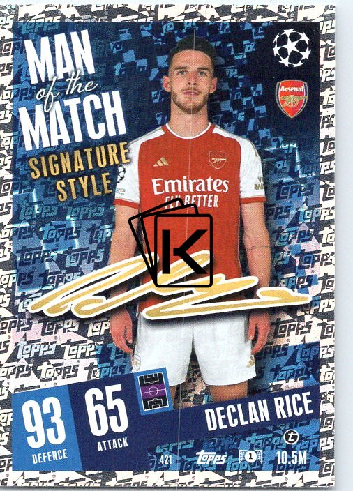 Fotbalová kartička 2023-24 Topps Match Attax UEFA Club Competitions Man ...