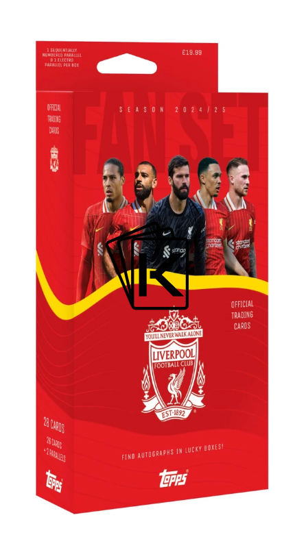 2024-25 Topps Liverpool FC Fan Set Box :: Kartičkárna
