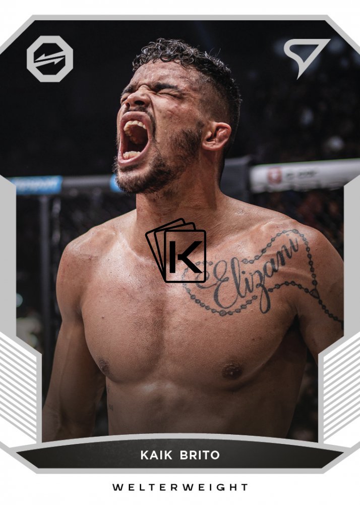 2022 Sprotzoo Oktagon MMA 43 Kaik Brito :: Kartičkárna