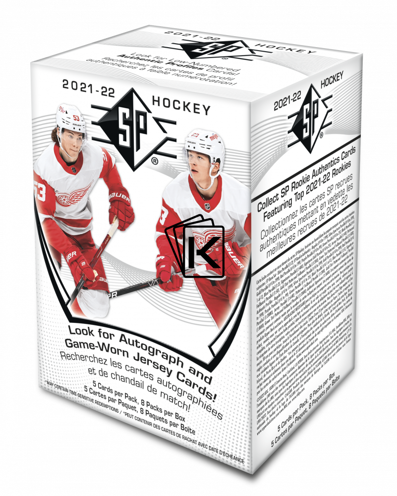 Předprodej 21-22 UD SP Authentic Hockey Blaster Box :: Kartičkárna