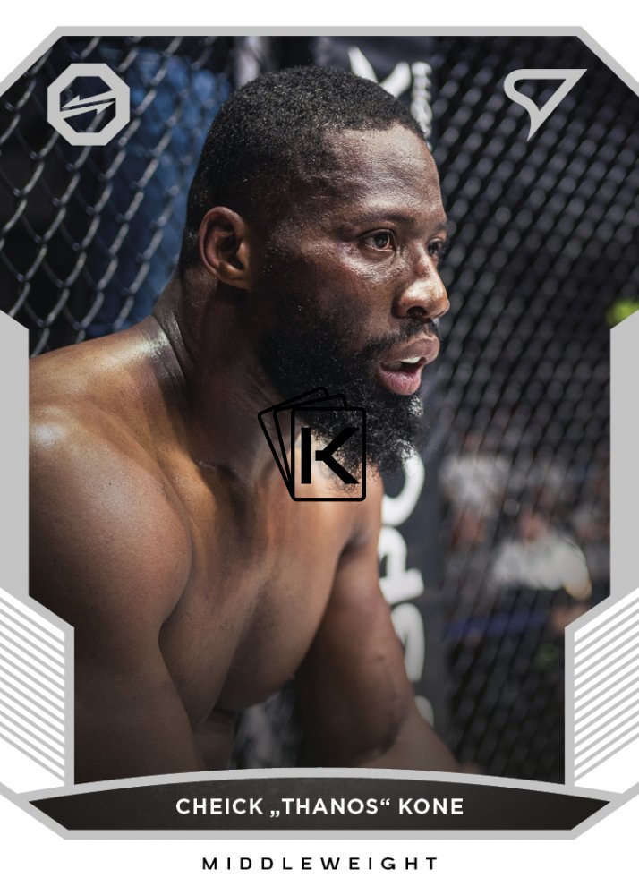 2022 Sprotzoo Oktagon MMA 67 CHeick Kone :: Kartičkárna