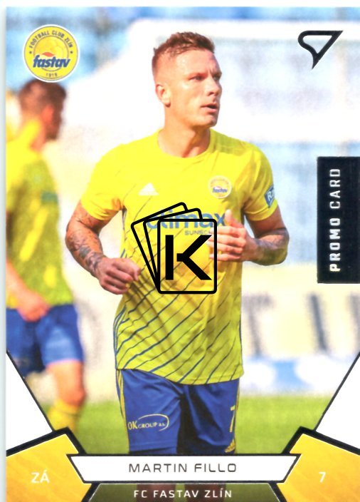 fotbalová kartička 2021-22 SportZoo Fortuna Liga Promo Martin Fillo FC ...
