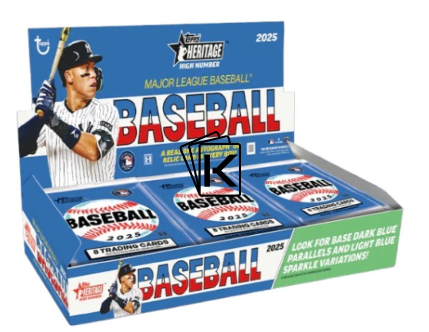 2025 Topps Chrome Baseball Heritage High Numbers Hobby Box :: Kartičkárna