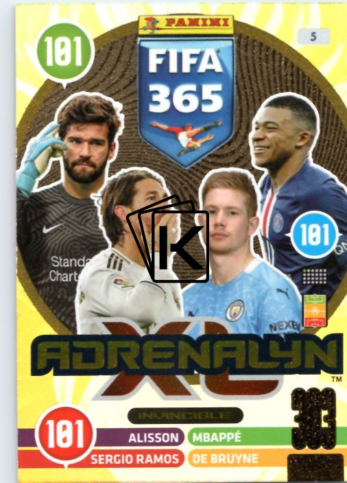 fotbalová karta Panini Adrenalyn XL FIFA 365 2021 Top Master 6 Lionel ...