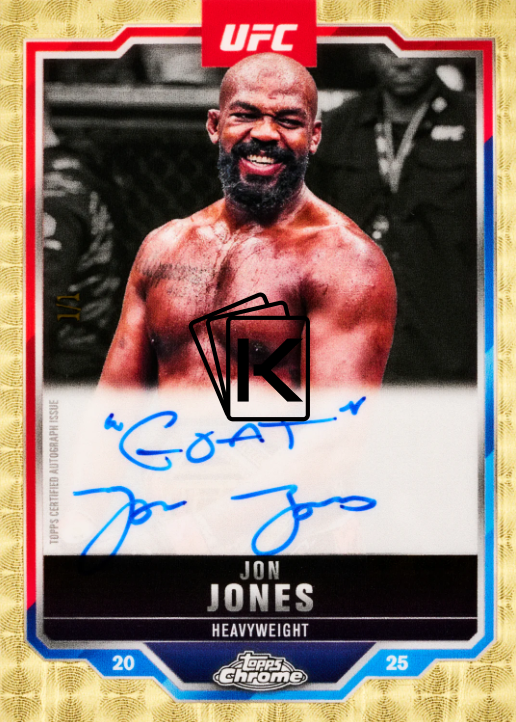 2025 Topps Chrome UFC Mega Box :: Kartičkárna