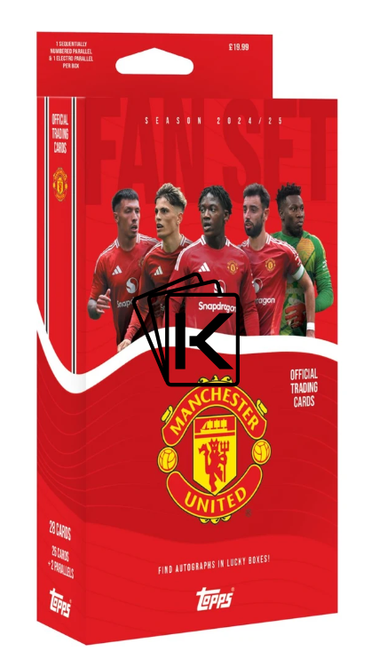 2024-25 Topps Manchester United Fan Set Box :: Kartičkárna