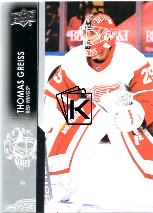 hokejová karta 2021-22 UD Series One 65 Thomas Greiss - Detroit Red Wings :: Kartičkárna