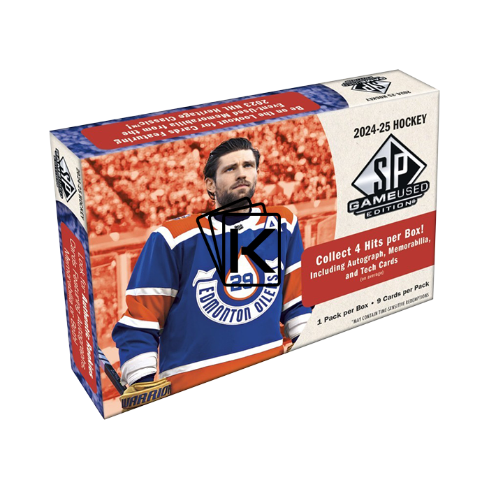 2024-25 Upper Deck SP Game Used Hockey Hobby Box :: Kartičkárna
