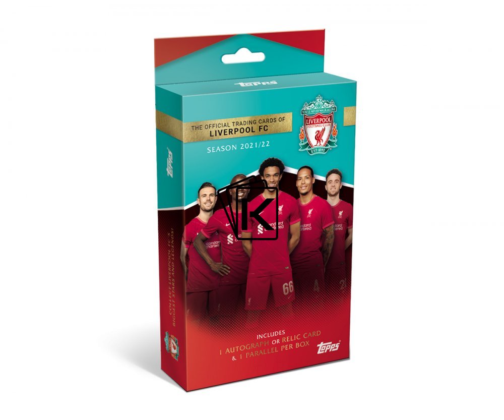 2021-22 Topps Liverpool FC Team Set Box :: Kartičkárna