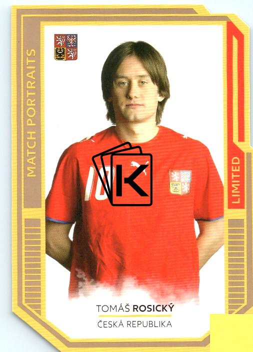 fotbalová kartička 2022 Pro Arena Repre v srdcích Match Portraits Gold ...