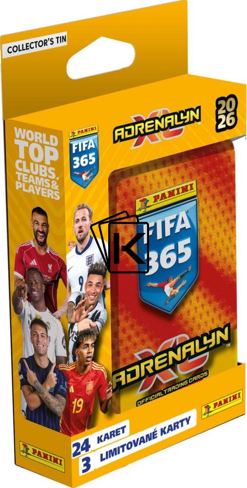 Panini Adrenalyn XL FIFA 365 2026 Mini tin :: Kartičkárna
