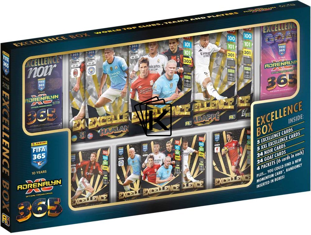 Panini FIFA 365 2025 Adrenalyn XL EXCELLENCE BOX :: Kartičkárna