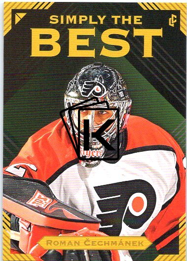 Legendary Cards Simply The Best 22 Roman Čechmánek 2001 Philadelphia ...