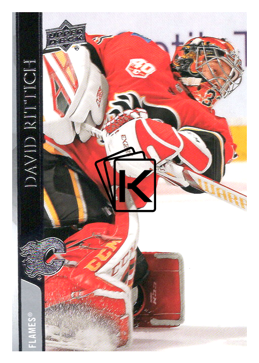2020-21 UD Series One 30 David Rittich - Calgary Flames :: Kartičkárna