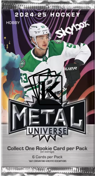 2024-25 Upper Deck Skybox Metal Universe Hockey Hobby Box :: Kartičkárna