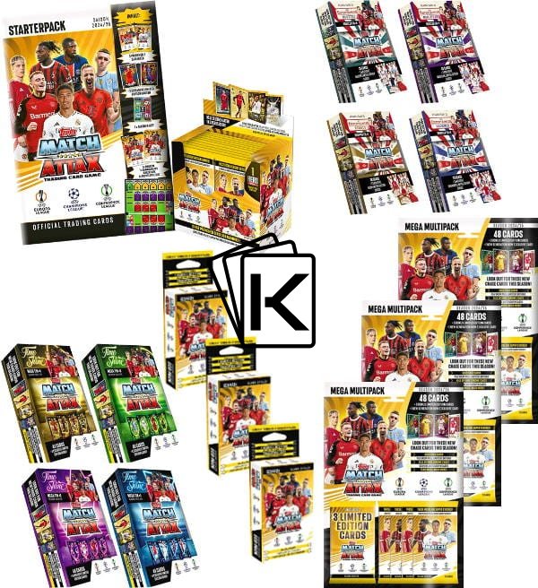 2024-25 Topps Match Attax UEFA Champions League Mega Bundle :: Kartičkárna