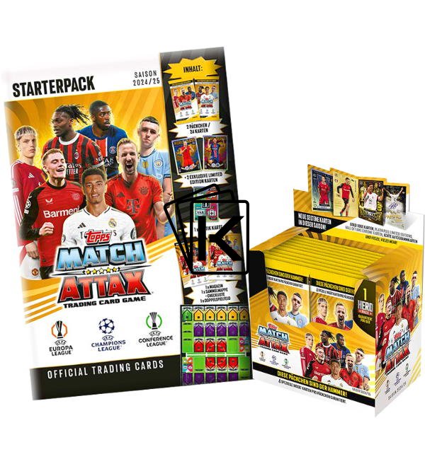 2024-25 Topps Match Attax UEFA Champions League Box (24 blaíčků ...