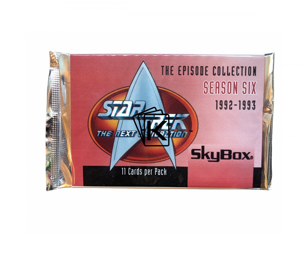 Sky Box Star Track The Next Generation Season Six :: Kartičkárna