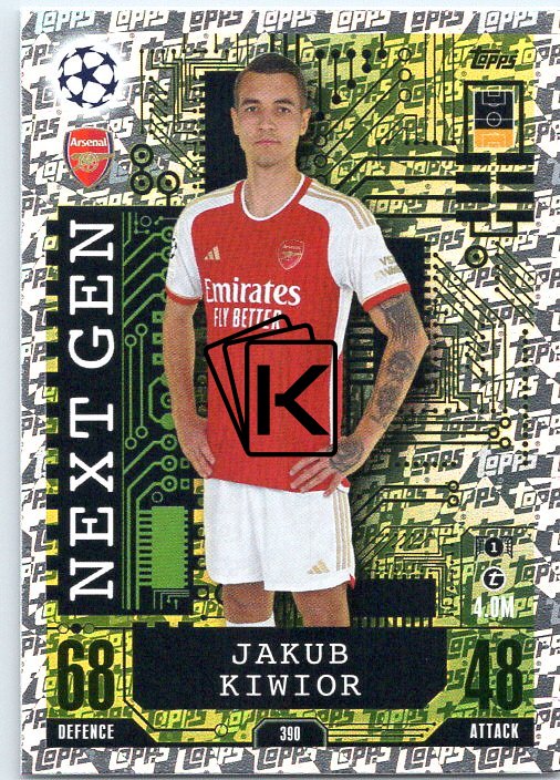Fotbalová kartička 2023-24 Topps Match Attax UEFA Club Competitions ...