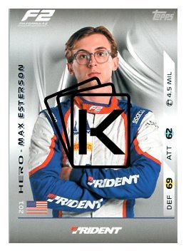 2025 Topps Turbo Attax F1 Trident F2 Teams HP 201 Max Esterson ...