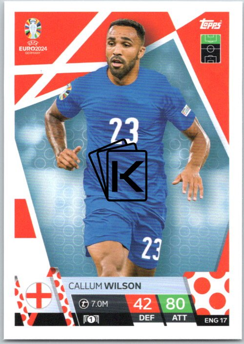 fotbalová karta Topps Match Attax EURO 2024 ENG17 Callum Wilson ...