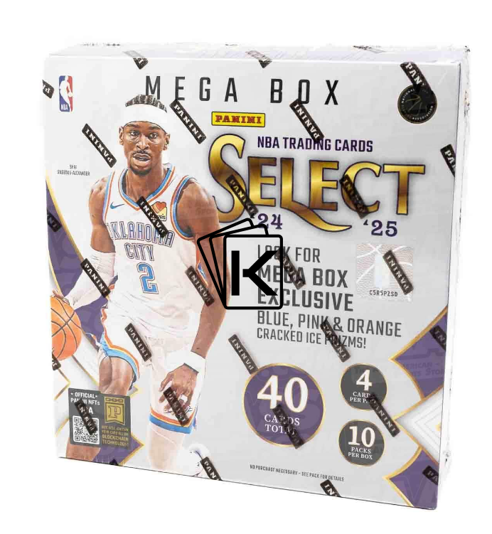 2024-25 Panini Select Basketball Mega Box :: Kartičkárna