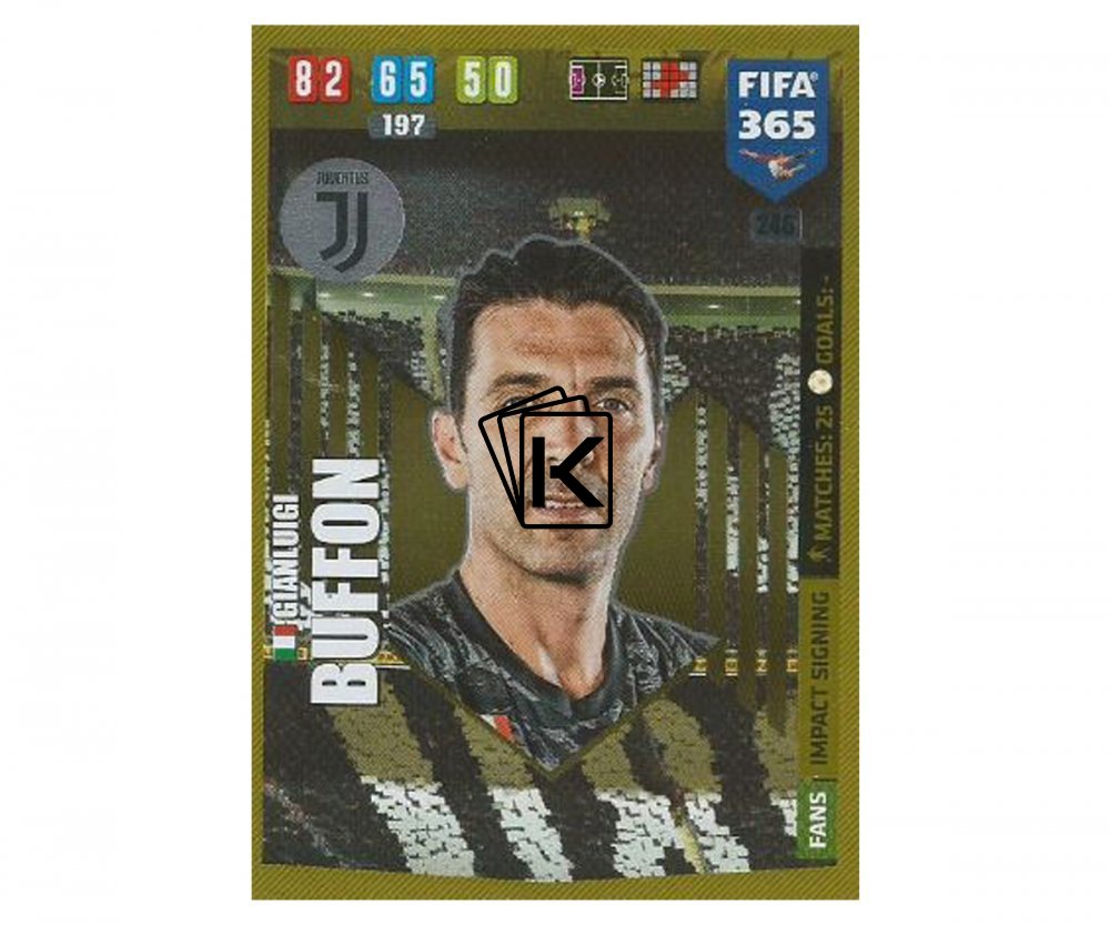 Fotbalová kartička Panini FIFA 365 – 2020 FANS Impact Signing 246 ...